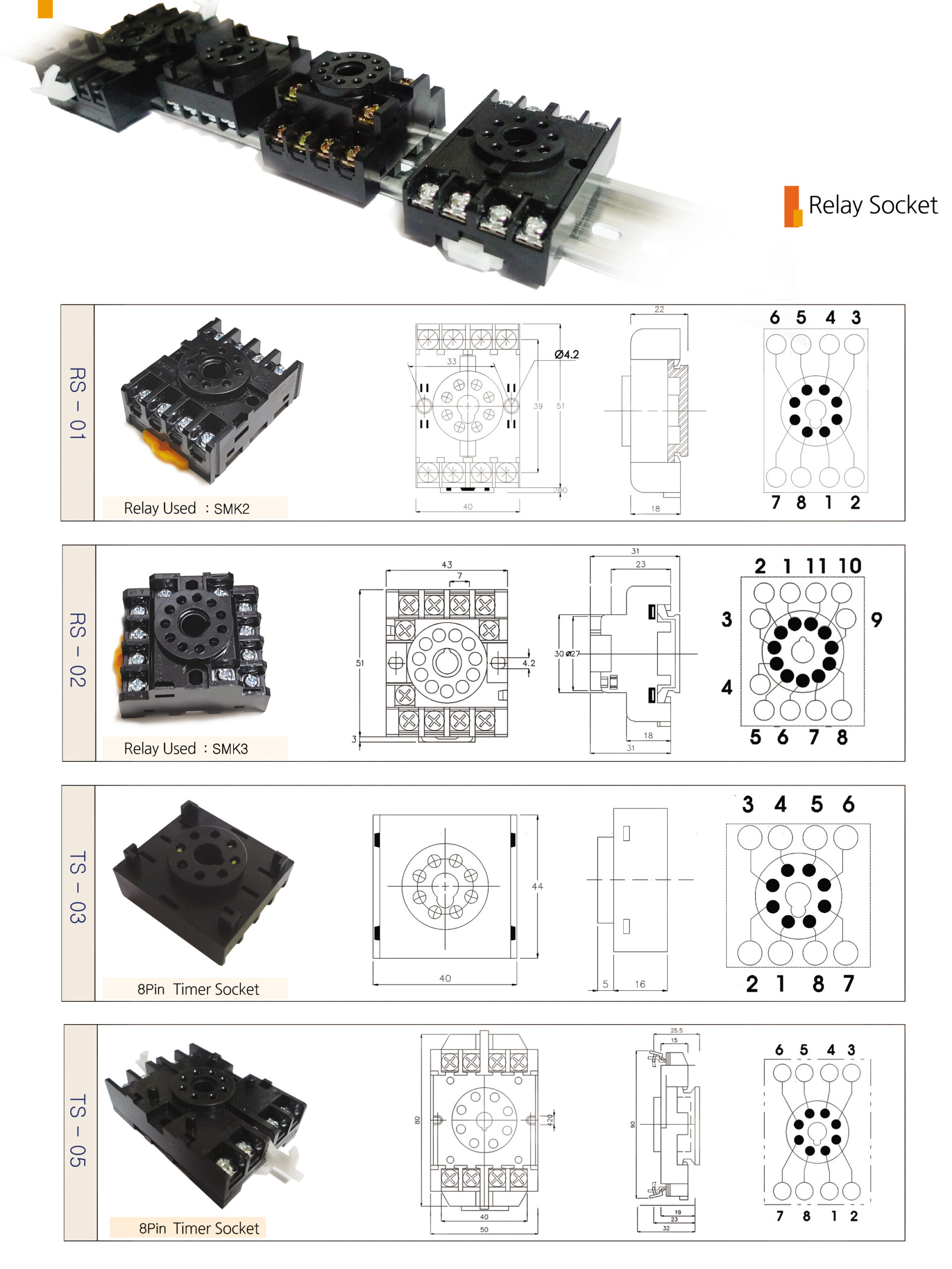 Relay&Socket - SamYoung Electric