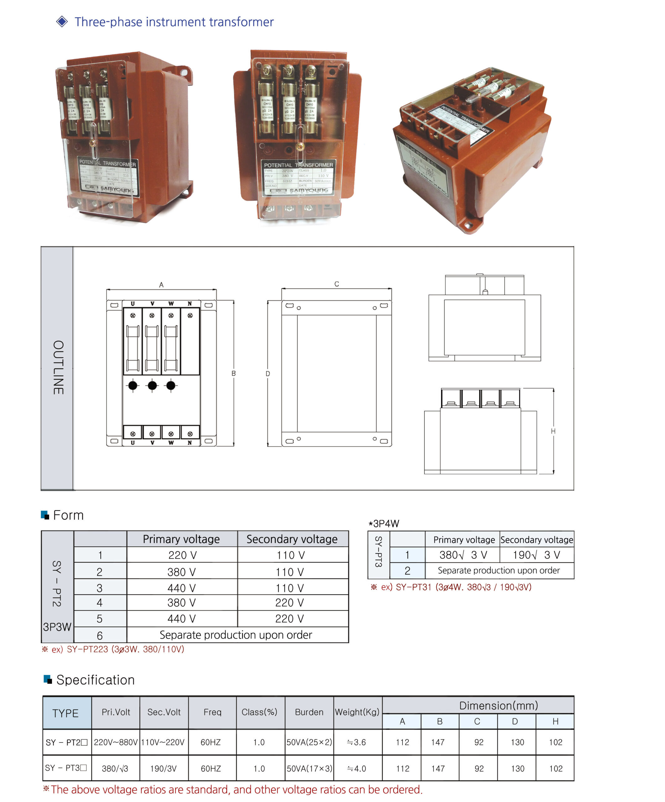 Transformers - SamYoung Electric